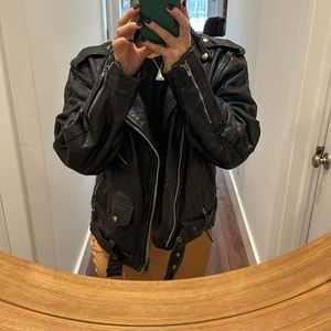 The Vintage Twin | Jackets & Coats | Real Vintage Kenvelo Leather Moto ...